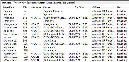 How to use VMware Guest Console to control Guest OS from host remotely